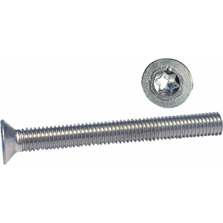 Maskinskrue us. torx 5 x 16 a4 ISO 14581 10 stk. – Marinesalg AS